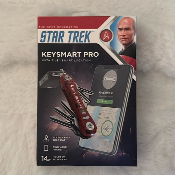 Keysmart | Other | Keysmart Pro X Star Trek Edition Red Key Holder ...